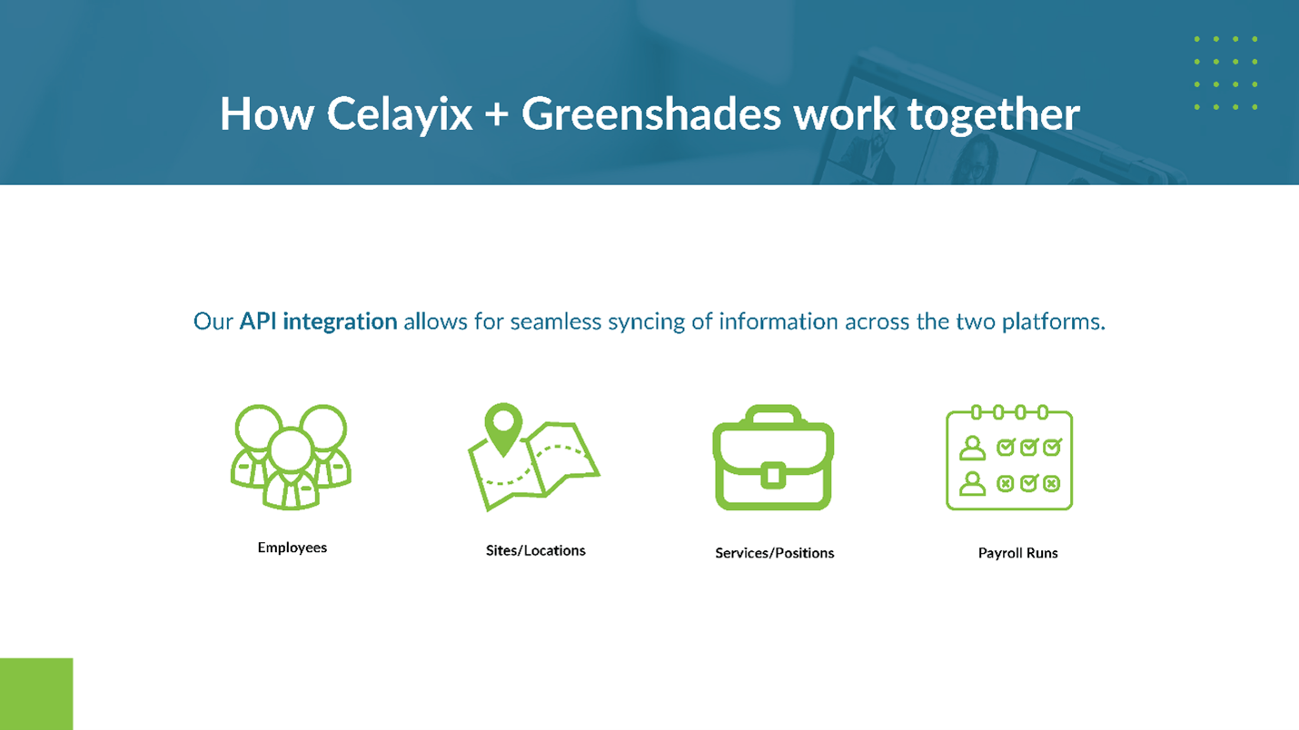How Celayix and Greenshades Work Together: Webinar Recap